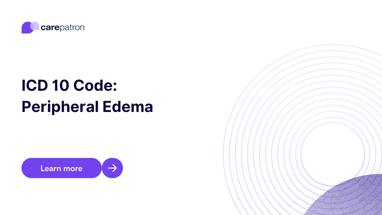 Peripheral Edema ICD 10 CM Codes 2023